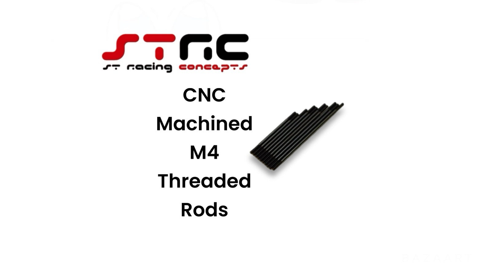 Team STRC CNC Machined M4 Threaded Rods – TEAM STRC