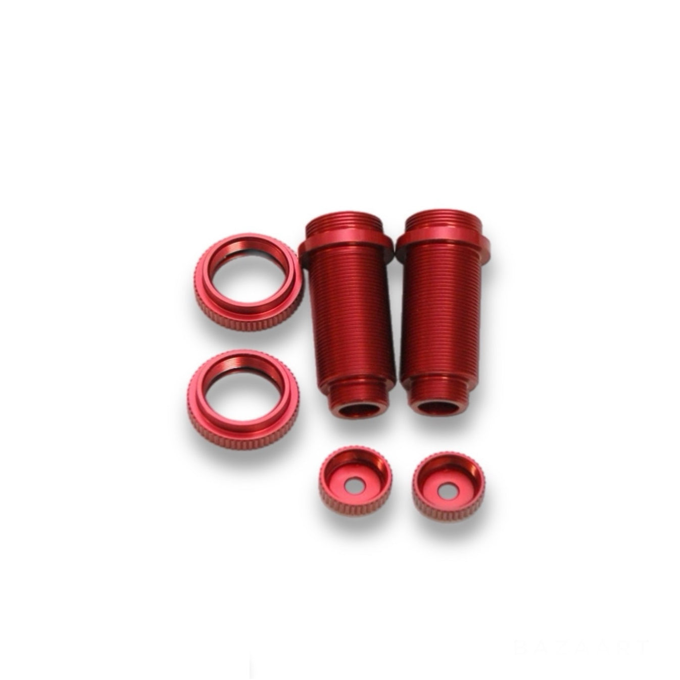 Team STRC CNC Machined Threaded Aluminum Front Shock Body Set (1 Pair ...